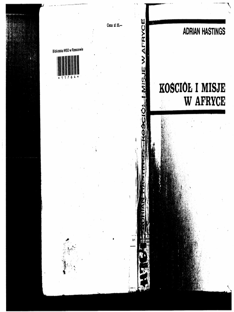 Adrian Hastings Kościół I Misje W Afryce | PDF