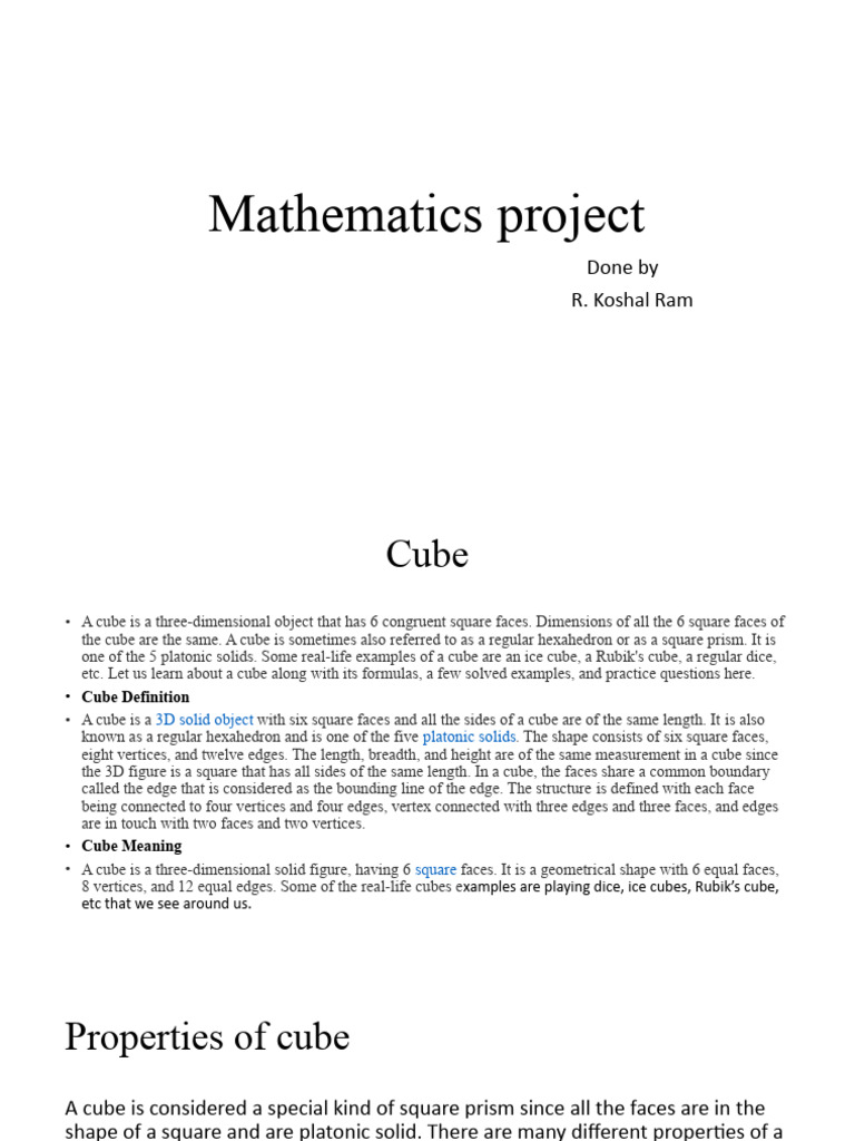 Math Project | PDF | Sphere | Area