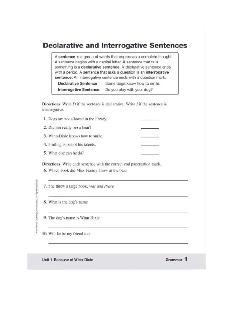 Grammar Practice Sheets 3 | PDF