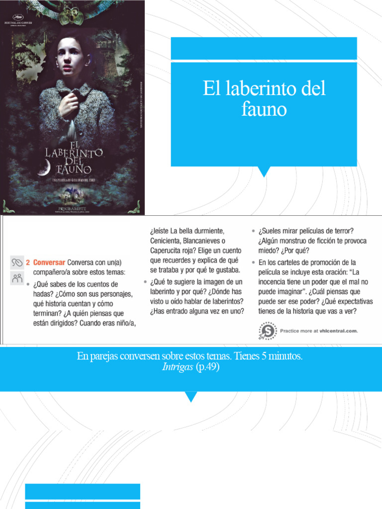 Análisis de "El laberinto del fauno" | PDF | Artes del Lenguaje y ...