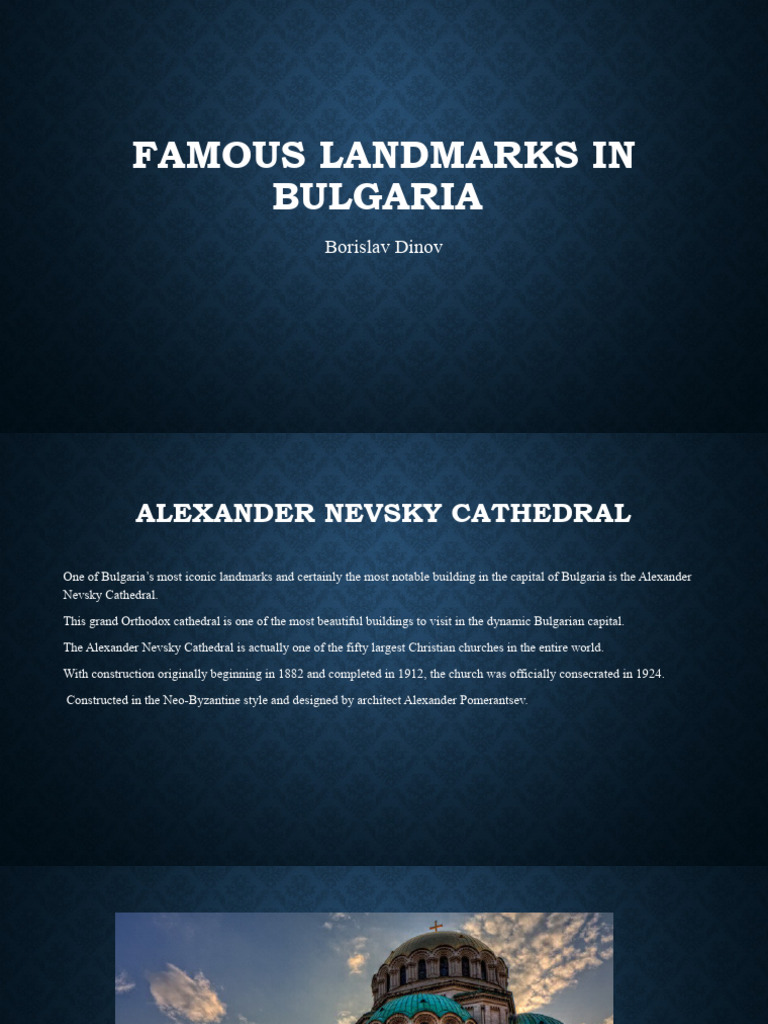 Famous Landmarks in Bulgaria | PDF