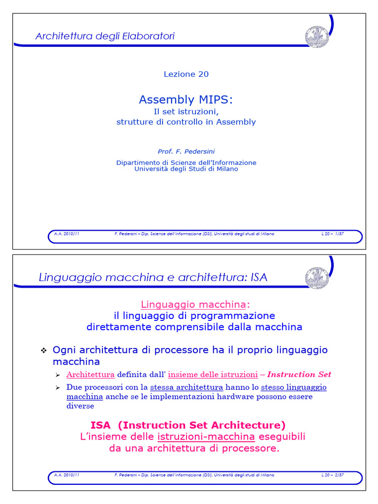 MIPS Assembly | PDF