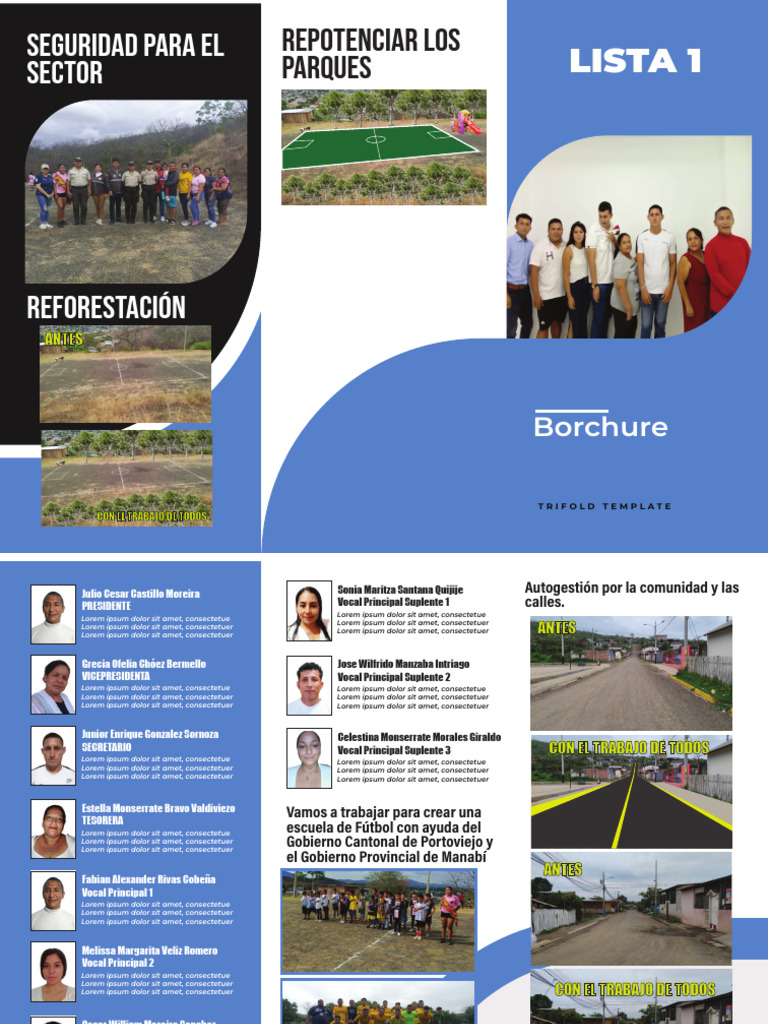 Triptico Lista 1 | PDF