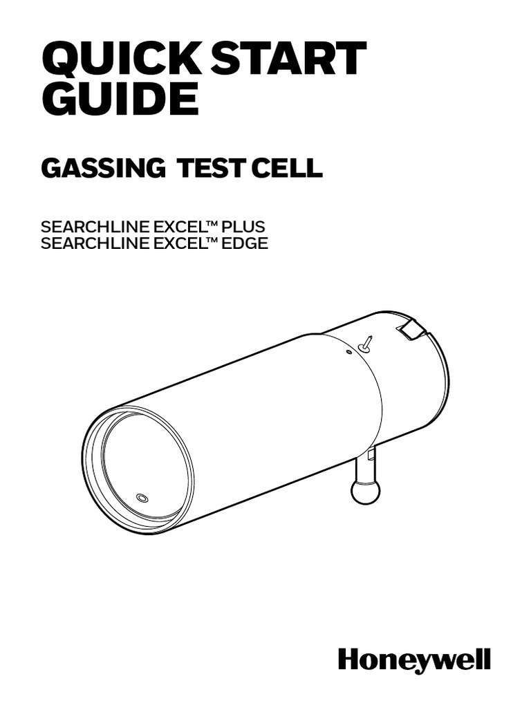 Honeywell Gas Test Cell Quick Start | PDF | Natural Gas | Calibration