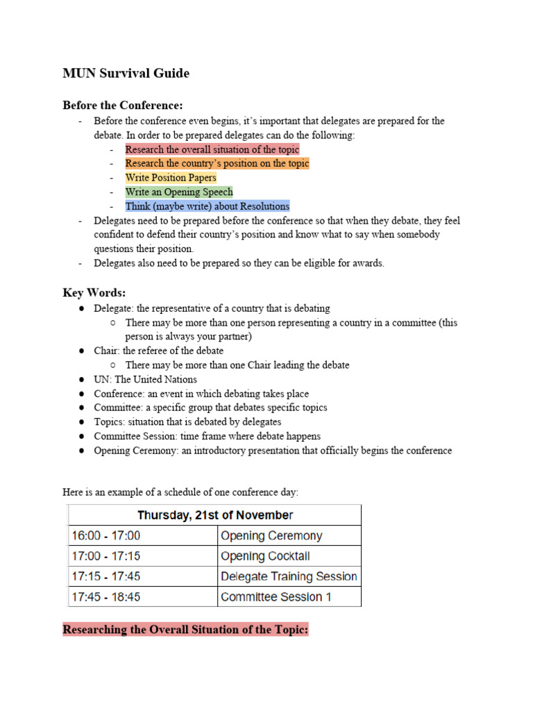 Mun Survival Kit (MP) | PDF