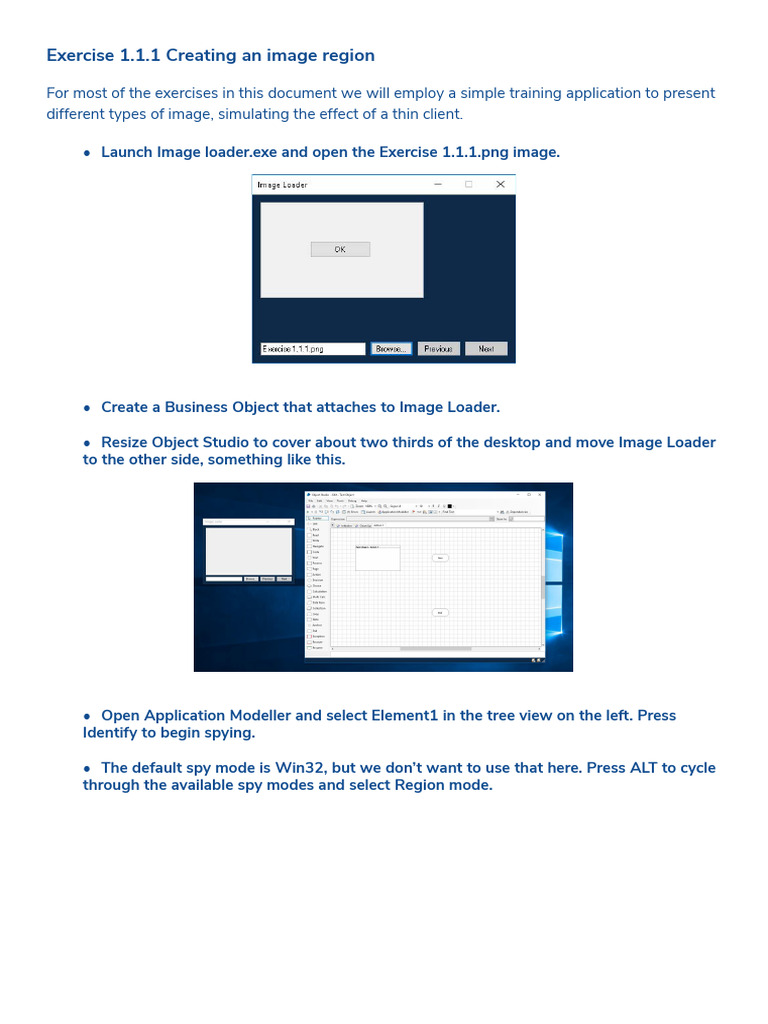 Surface Automation - Exercises | PDF | Optical Character Recognition | Button (Computing)