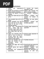 Crede's Prophyaxis | PDF | Medical Specialties | Medicine