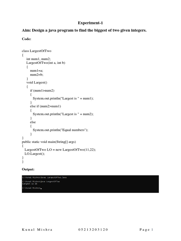 Java File Kunal Pdf Constructor Object Oriented Programming Programming 5716