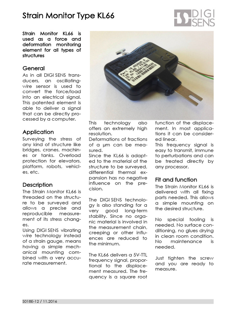 Decentlab Cuerda Vibrante | PDF | Building Engineering | Physical Sciences