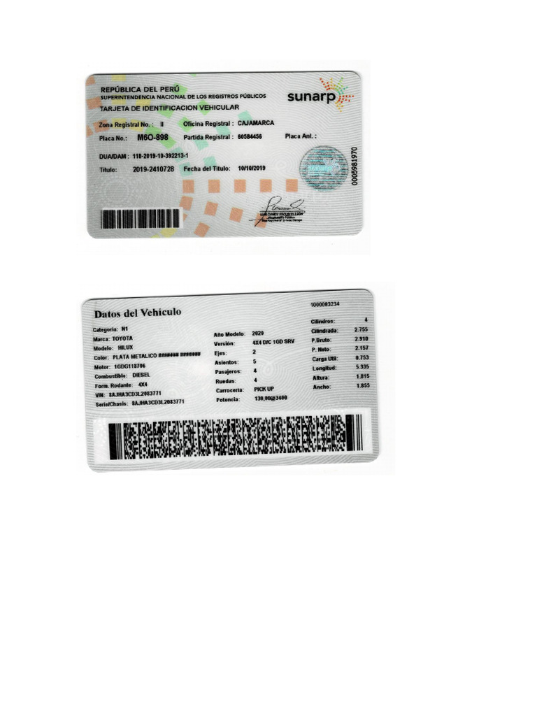 Tarjeta .M6o-898 | PDF