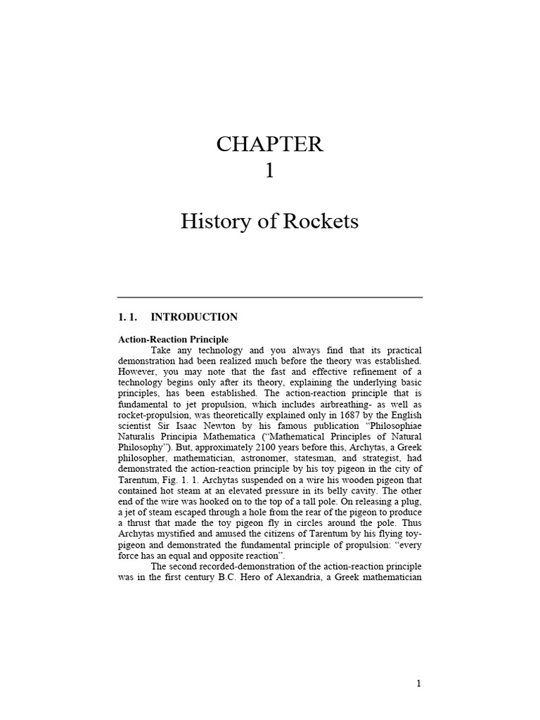 History of Rocket Technology | PDF | Rocket | Outer Space