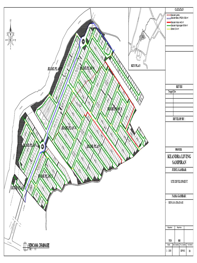 Rencana Senderan Saluran Keandra Living Sampiran | PDF