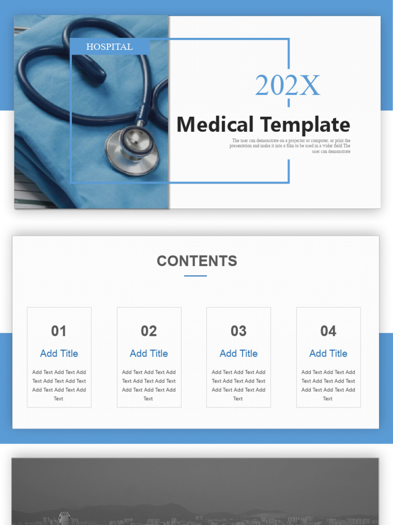 Medical Template Slide | PDF | Computing | Display Technology