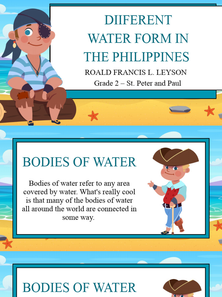 Philippine Water Bodies Guide | PDF