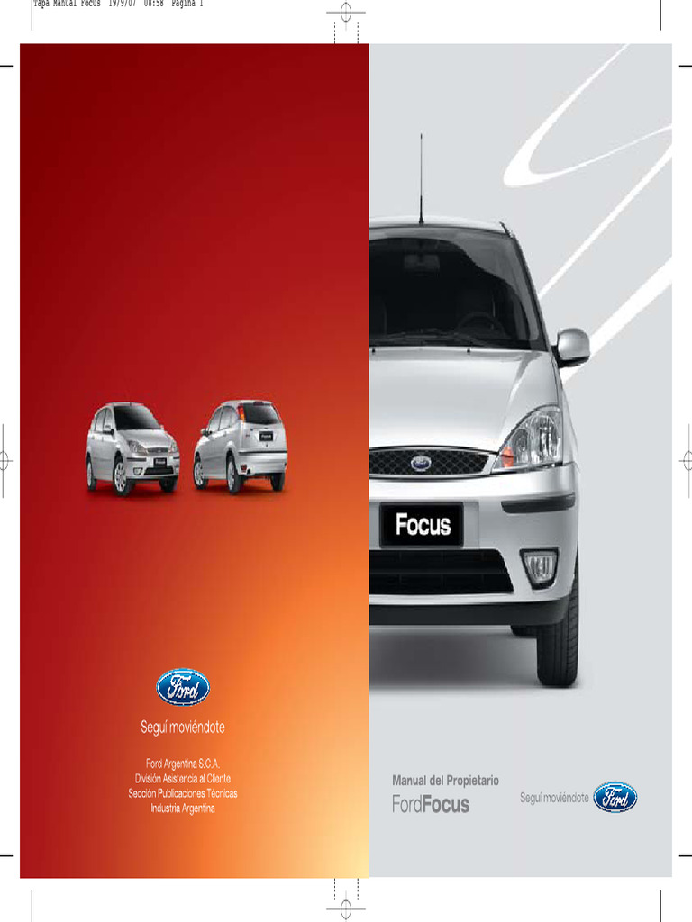 Manual de Propietario - Ford Focus 2005 | PDF | Negocios | Informática