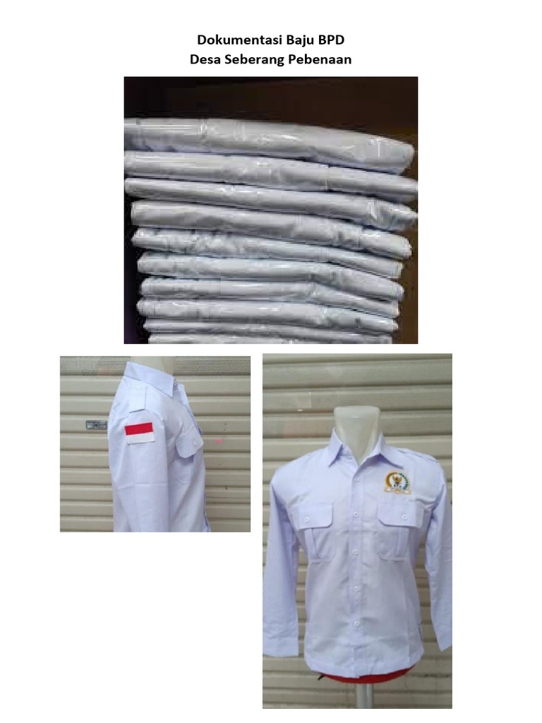 Dokumentasi Baju BPD | PDF