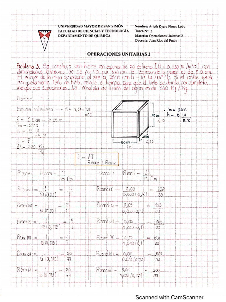 Operaciones 2 - T2 - Arleth Flores | PDF