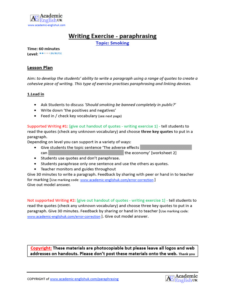 Smoking Sentences 2 EXAMPLE | PDF | Tobacco Smoking | Addiction