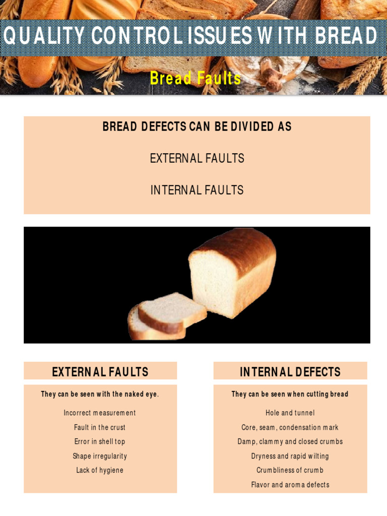 Bread Faults English | PDF | Breads | Food And Drink