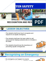 Basic Water Safety and Survival | PDF | Swimming | Emergency