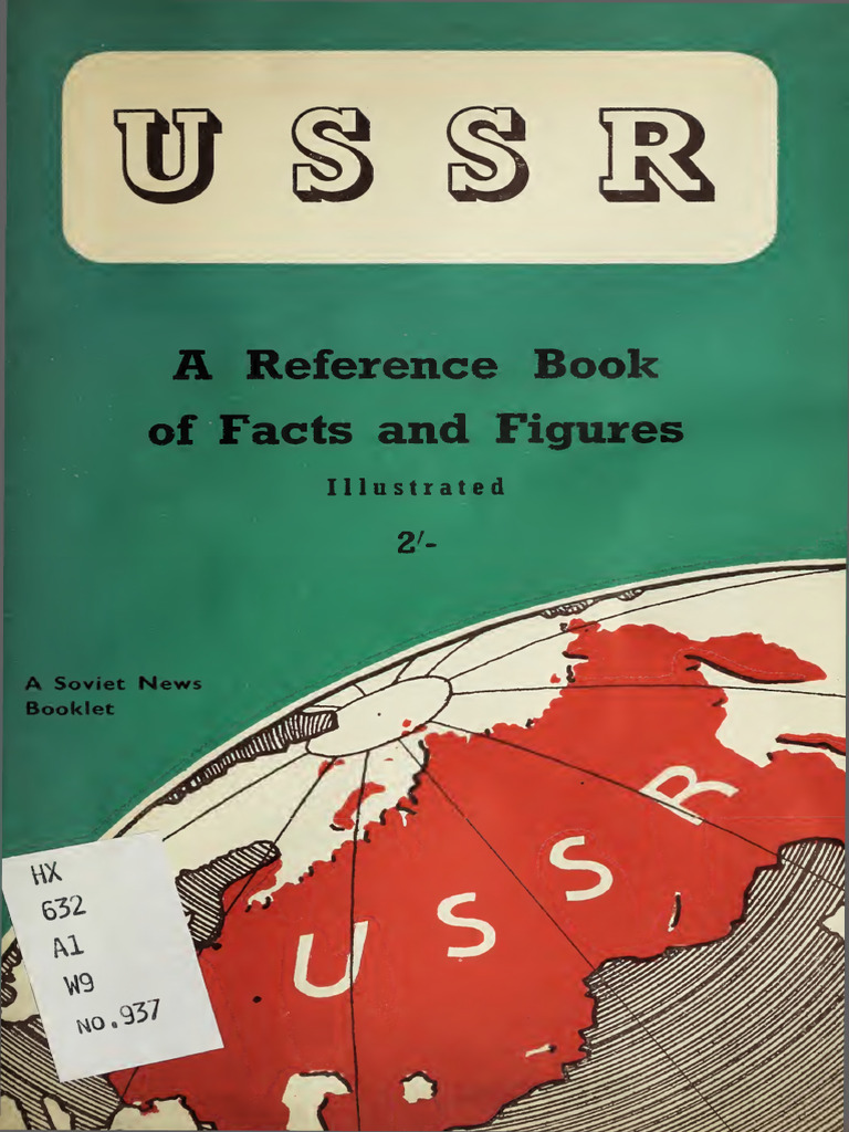 Ussr Reference Book 1956 | PDF