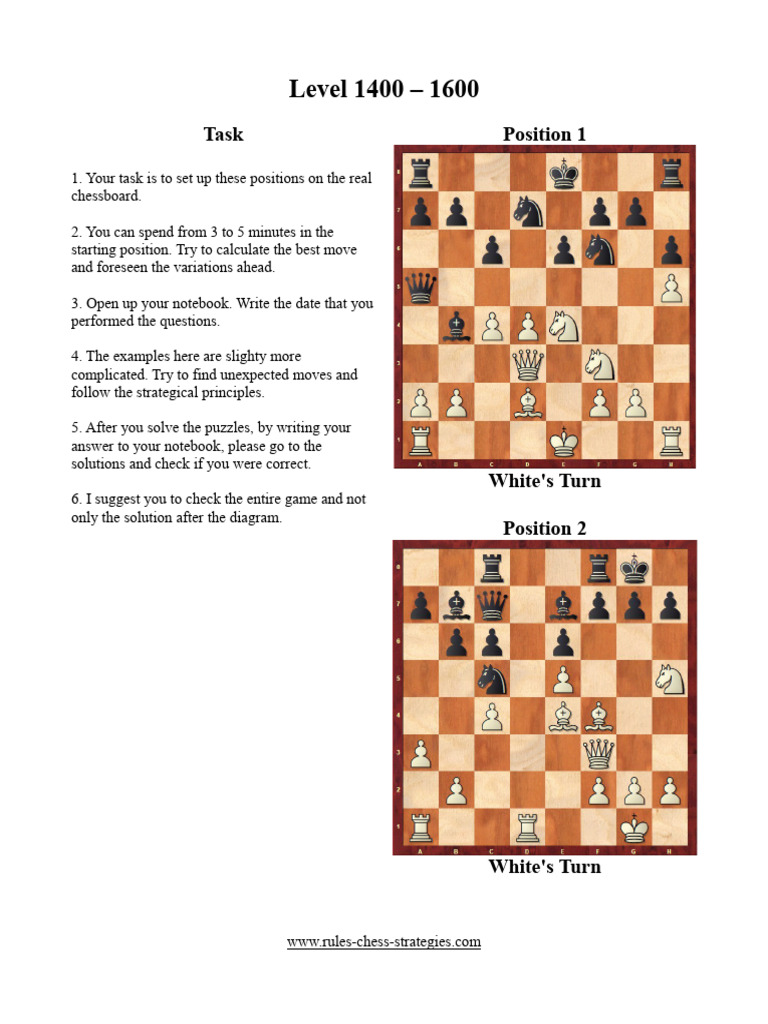 03 Practice en | PDF | Chess Theory | Chess