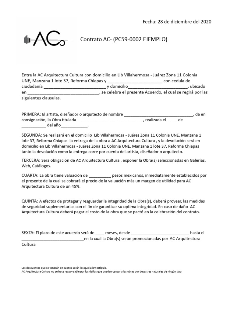 Contrato Proveedores | PDF