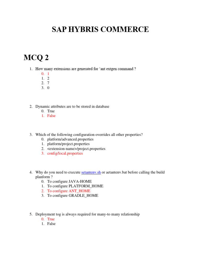 Sap Hybris Commerce Main Ad | PDF | Data Management | Software Engineering