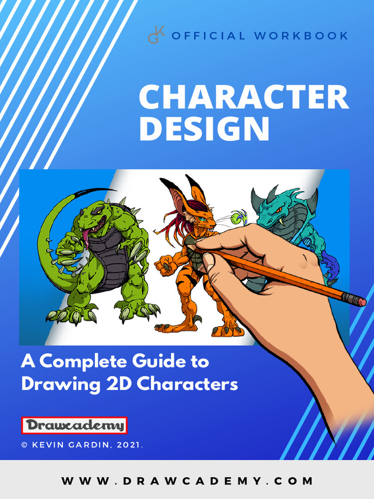 Character Design Official Workbook | PDF | Color | Drawing