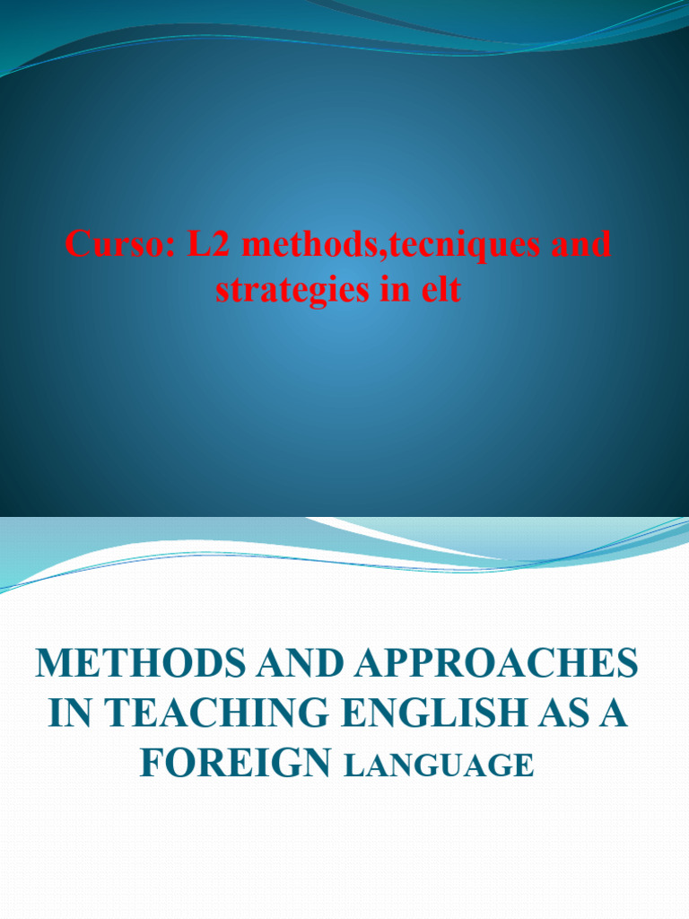 Presentacion Final | PDF | Language Education | Second Language