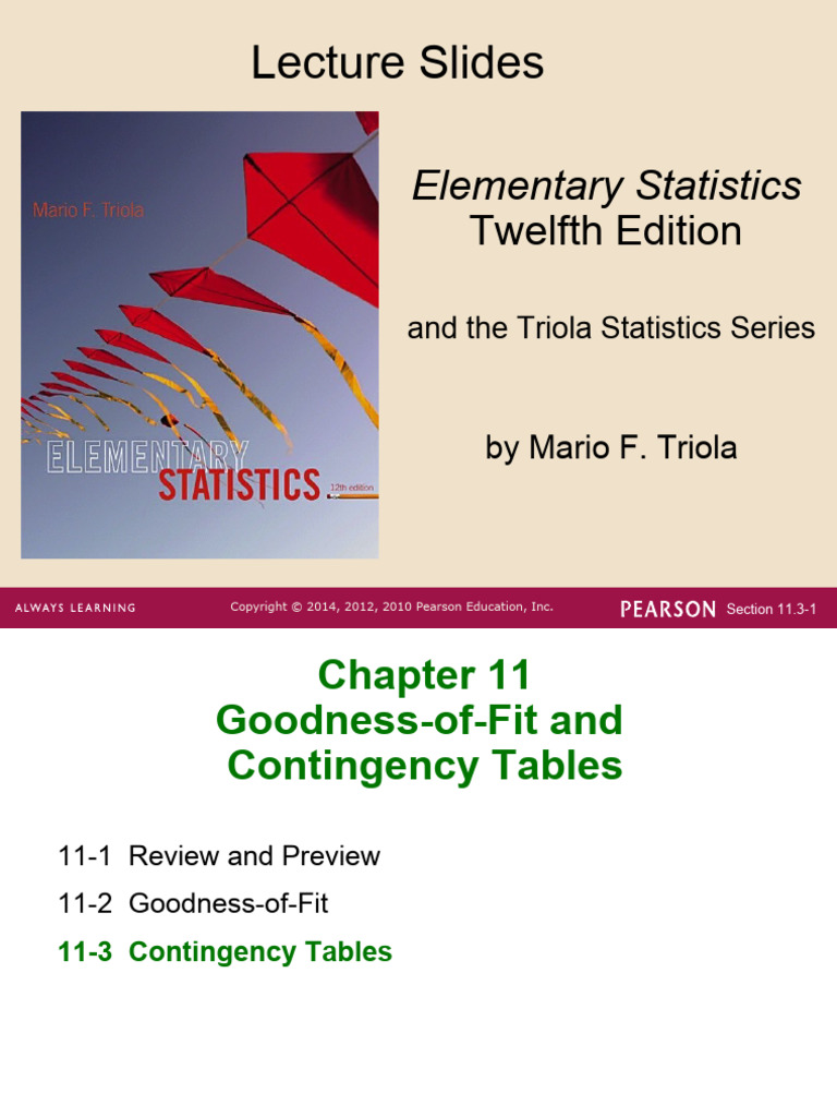 Contingency Tables | PDF | Statistical Hypothesis Testing | P Value