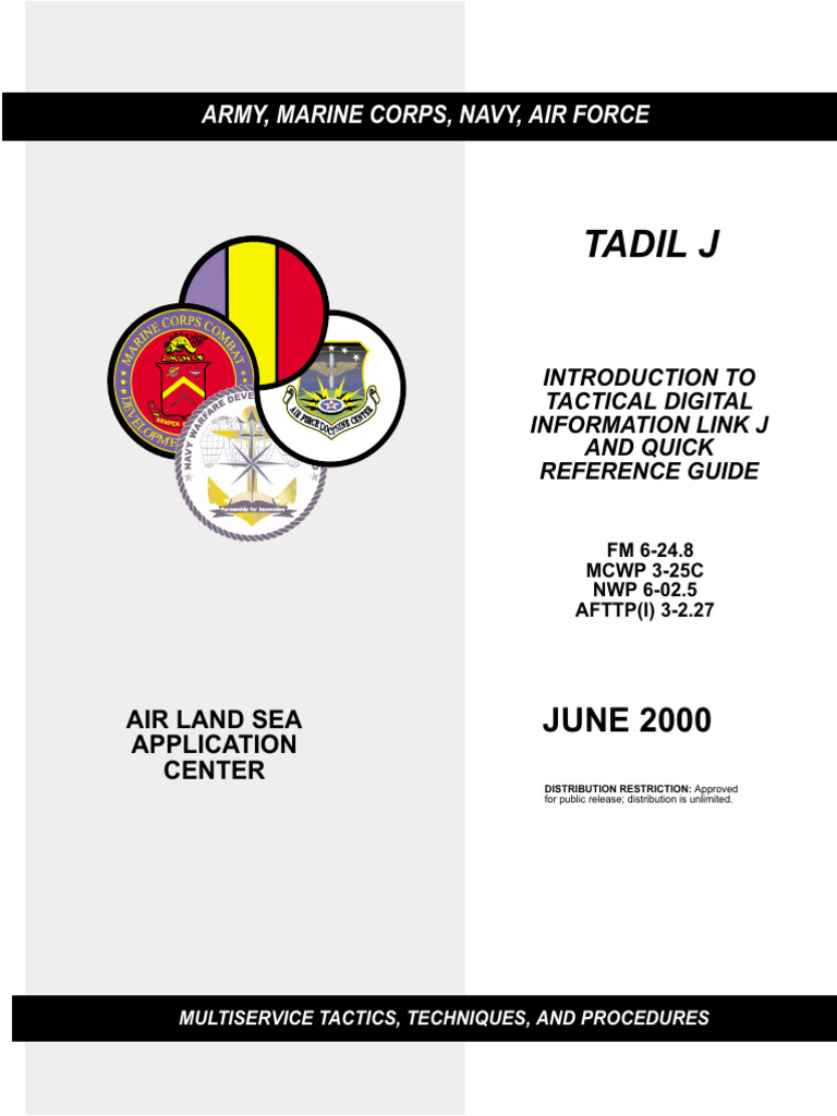 Army, Marine Corp, Navy, Air Force TADIL J | PDF
