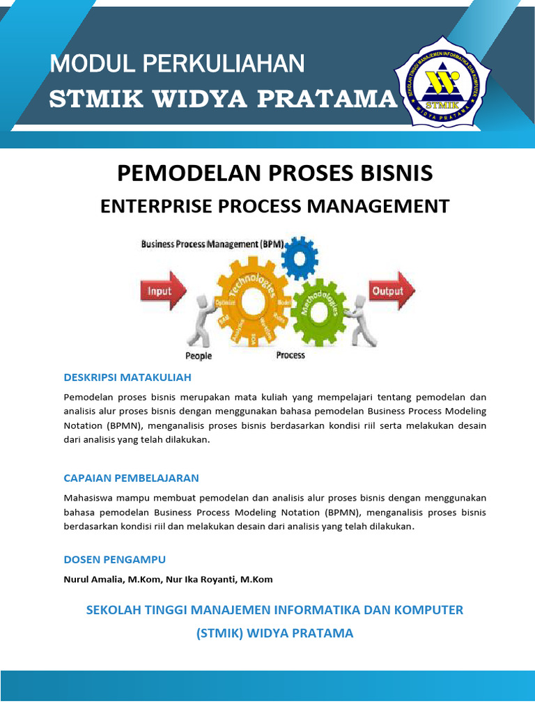 Pertemuan 4-Enterprise Process Management | PDF