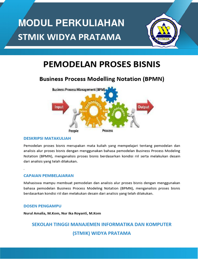 Pertemuan 11 - BPMN | PDF