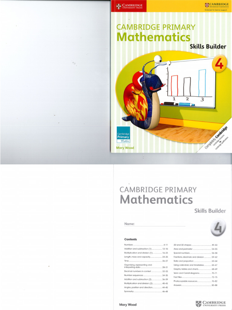 Maths 4 - Skill Builder | PDF