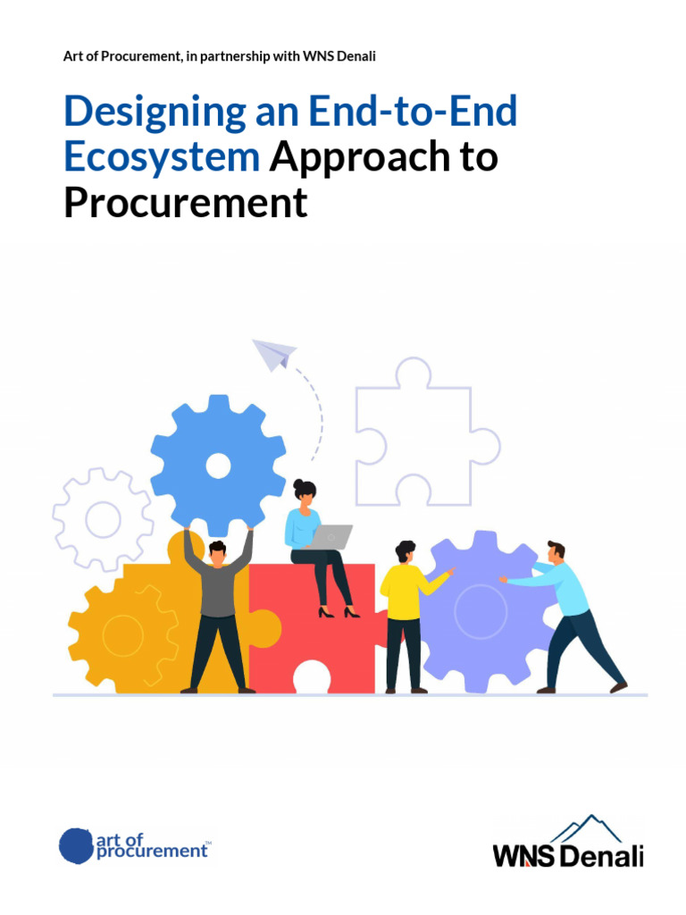 End-to-End Procurement Ecosystem Guide | PDF | Procurement | Supply Chain