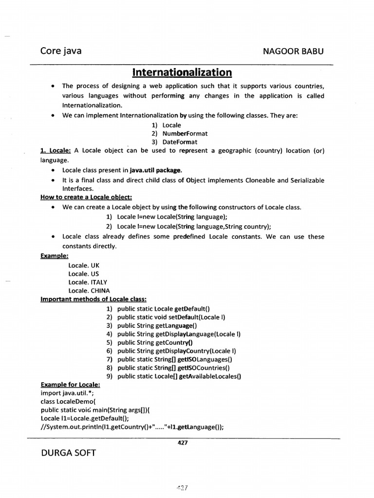 Internationalization | PDF