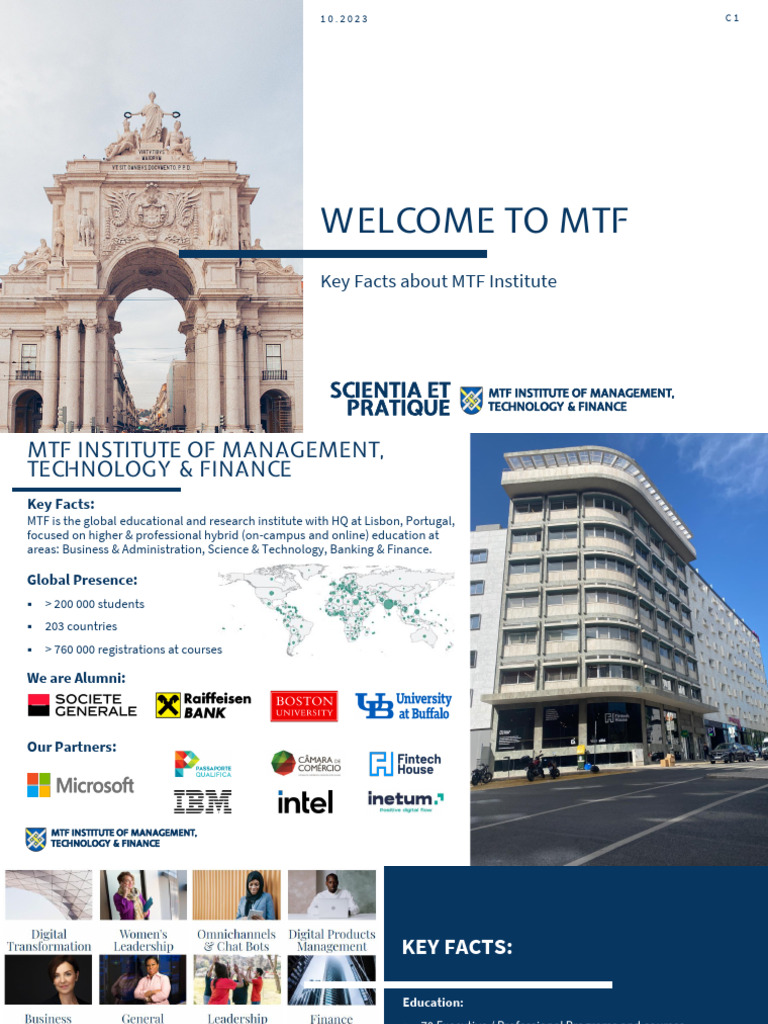 MTF Institute | Download Free PDF | Economies | Business