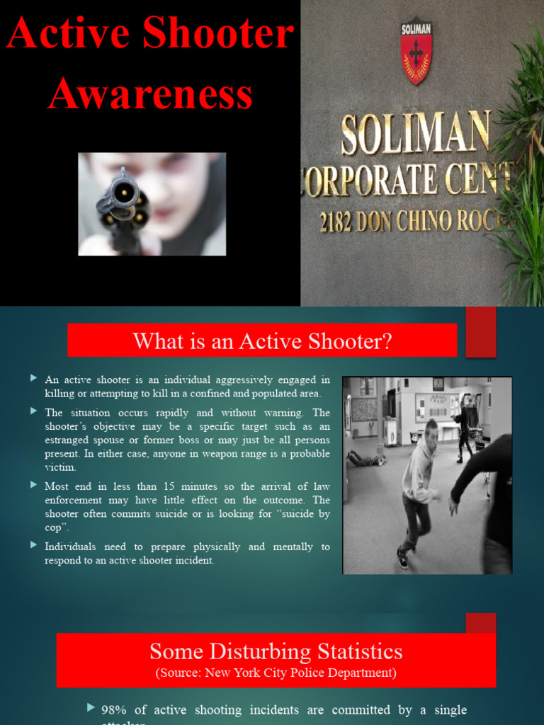 Active Shooter Incident | PDF