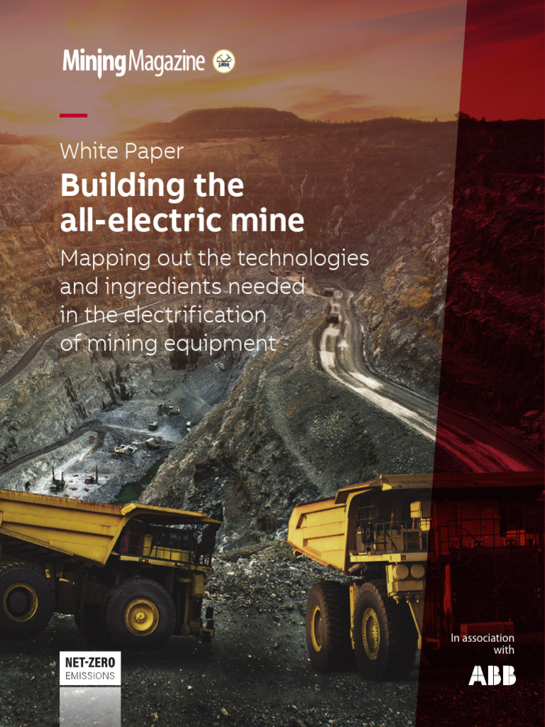Electrifying Mines for Zero Emissions | PDF | Electric Vehicle | Mining
