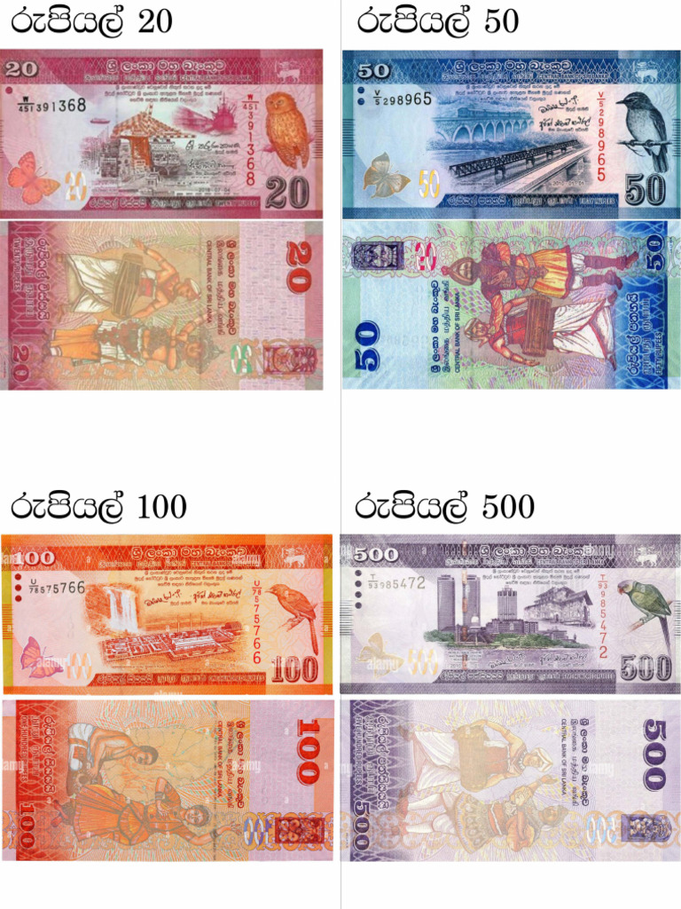 New Currency Notes of Sri Lanka | PDF