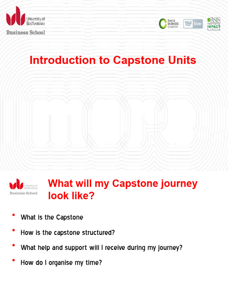 Intro To Capstone PAP5 | PDF | Thesis | Cognition