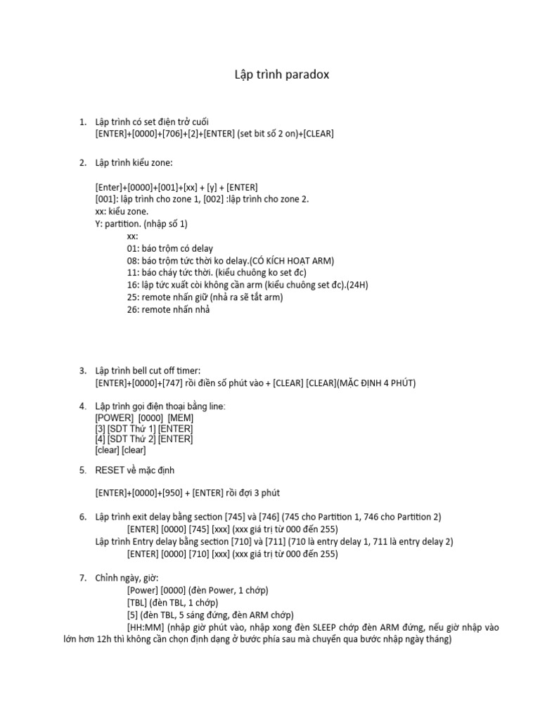 Lap Trinh Paradox | PDF