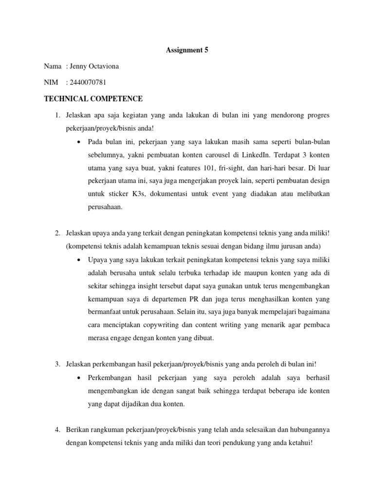 Laporan Progres Konten LinkedIn | PDF