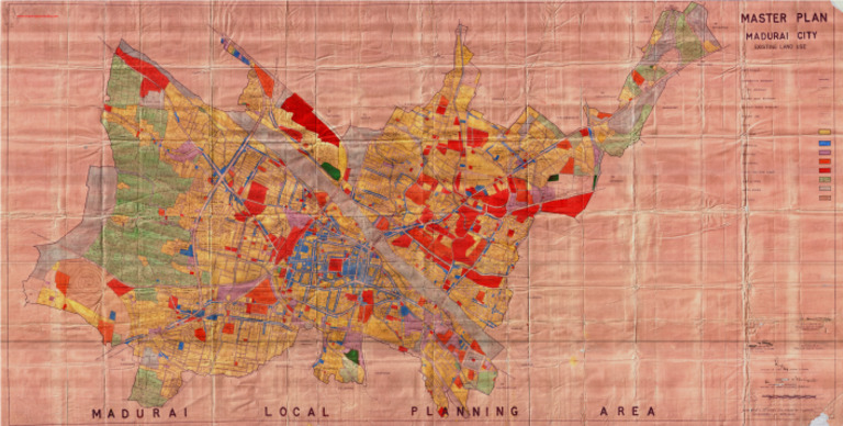 Madurai City Existing Land Use Map | PDF