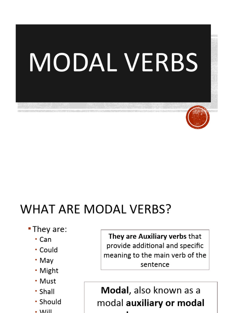 English 9 - Q1 - m1 - Modals | PDF