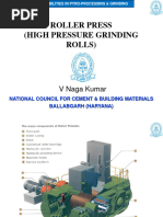Roller Press Technology Overview | PDF | Bearing (Mechanical) | Pump