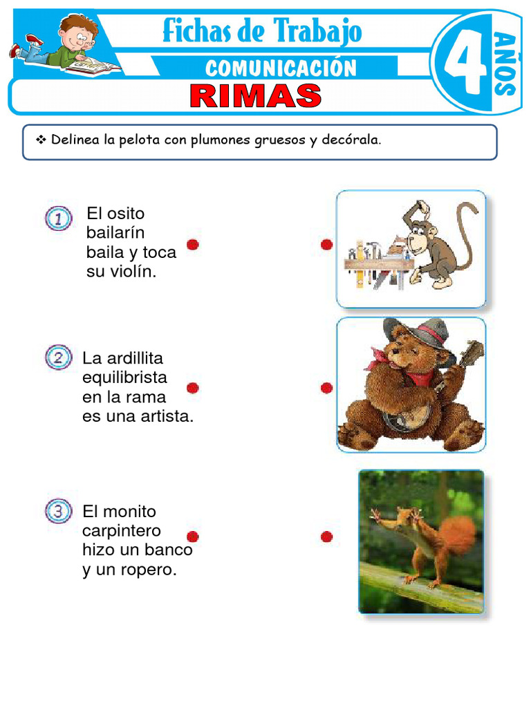 Rimas para Ninos de 4 Anos | PDF | Hogar, jardinería y bricolaje