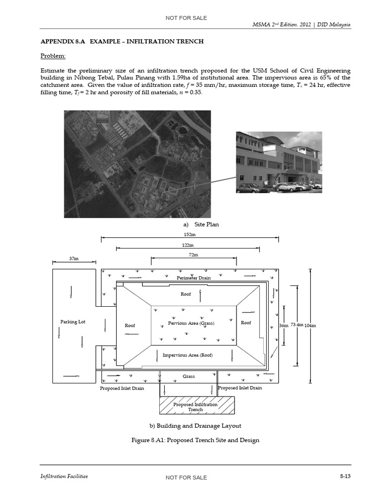 Examples Calcn On Infiltration | PDF | Drainage Basin | Surface Runoff