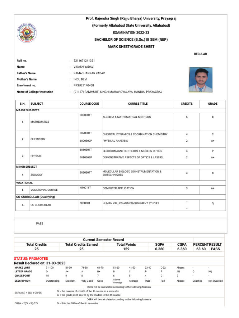 BSC 3rd Semester | PDF | Mathematics | Science